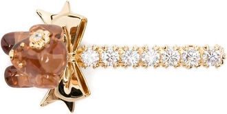 Yvmin Yvmin, Femme, Accessoires, Multicolore, Taille: ONE Size Dog Bow Hair Clip