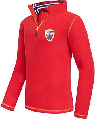 Nebulus Pull polaire Nardy pour homme, rouge, XL