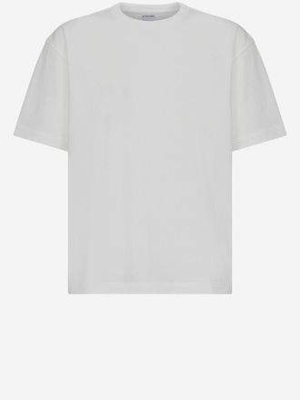 Bottega Veneta Mens T-Shirt White Cotton T-Shirts And Polos