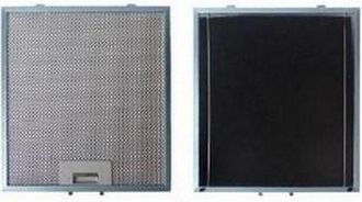 Sauter Ersatzteil - sos Accessoire Filtre m&eacute;tal anti graisse (&agrave; lunit&eacute;) + charbon 303x278mm pour Hotte Sauter 74X1648 - Sauter brandt, fagor