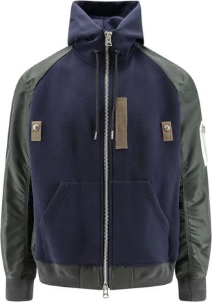 sacai Herren, Sweatshirts & Hoodies, Mehrfarbig, LGr&ouml;&szlig;e
