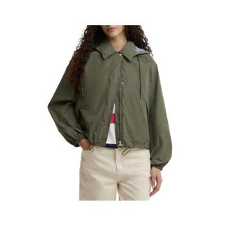 Barbour Femme, Vestes, Vert, Taille: 38 FR Blouson aviateur en nylon