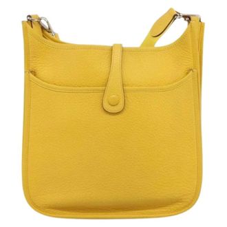 Herm&egrave;s Pre-owned Vintage Cross Body Bag - - Pre-owned - Damen - Gelb - ONE SIZE