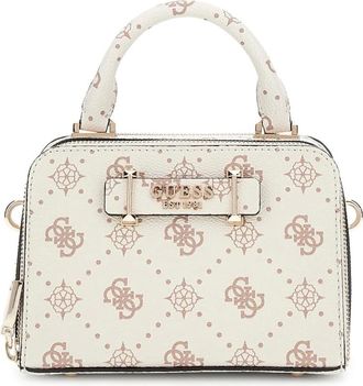 Guess Femme, Sacs, Blanc, Taille: ONE Size Silia Girlfriend Sat Vanilla Sac bandoulière