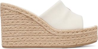Calvin Klein Espadrilles Calvin Klein Wedge Espad 70 Canvas Mg HW0HW03282 Creme