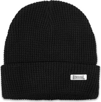 Lonsdale Horsforth Bonnet, Noir, Taille Unique Mixte