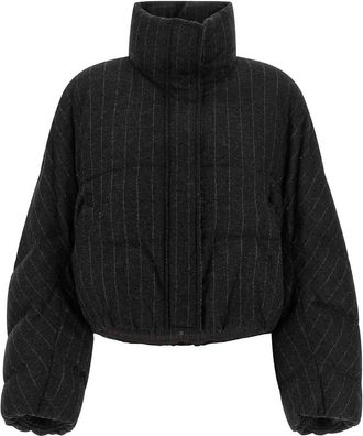 Brunello Cucinelli Daunenjacke - Grau