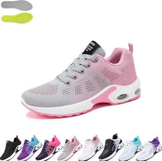 Generic Musabela Chaussures orthop&eacute;diques pour femme, baskets l&eacute;g&egrave;res et respirantes en maille avec soutien de la vo&ucirc;te plantaire pour la marche quotidienne, 