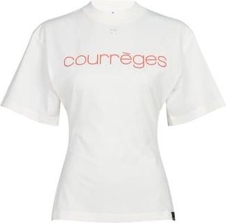 Courr&egrave;ges Tee-shirt col rond en coton