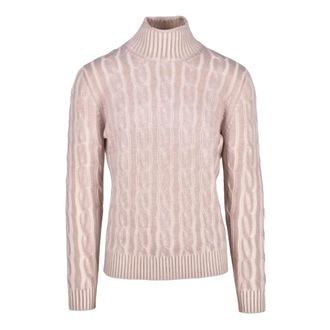 KANGRA Homme, Pulls, Beige, Taille: L Pull en Laine &agrave; Torsades