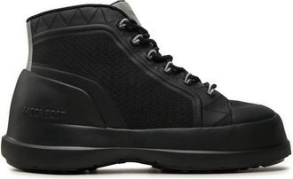 Moon Boot Low-Top Sneaker - Luna Trek Mid Nylon Boots - Gr. 42 (EU) - in Schwarz - f&uuml;r Damen