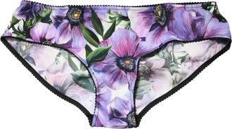 Dolce & Gabbana Femme, Maillots de bain, Multicolore, Taille: 38 FR Brief Panty