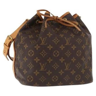 Louis Vuitton Sac seau Monogram en toile Pre-owned - Femme - Pre-owned - Brun - Taille: ONE Size