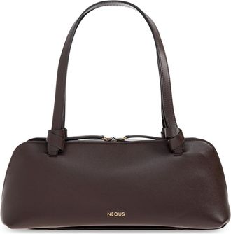 Neous Femme, Sacs, Brun, Taille: ONE Size Aries East West Shoulder Bag