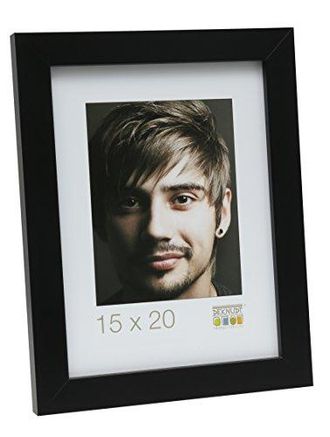 Deknudt Frames Deknudt Bilderrahmen, Holz, Schwarz, 9 x13 cm