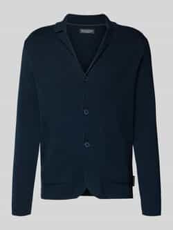 Marc O'Polo Regular Fit Strickjacke aus reiner Baumwolle