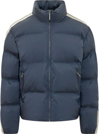 Palm Angels Homme, Vestes, Bleu, Taille: XL Classic Logo Track Down Jacket
