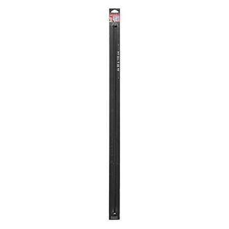 Douceur d'Intérieur douceur dIntérieur Bolla Gardinenstange, ausziehbar, 10 mm, Schwarz, 80 < 110 cm