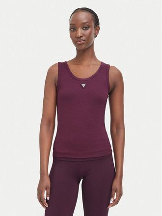 Guess Top V6YP09 K4312 Dunkelrot Regular Fit