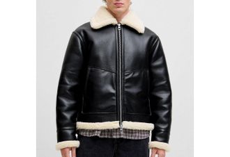 Jack & Jones Outdoorjacke JORLIVERPOOL Aviator Jacket SN innen gef&uuml;ttert