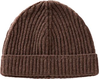 Benetton Herren 1302u0724 Beanie-M&uuml;tze, braun, 54