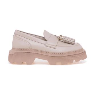 Santoni Damen, Schuhe, Beige, 37 EUGr&ouml;&szlig;e