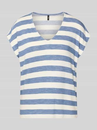 Only Regular Fit T-Shirt aus Viskose-Mix Modell LIRA