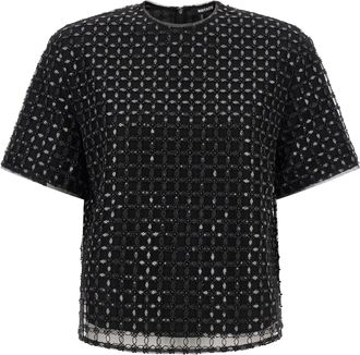 Rotate Rotation Birger Christensen Haut Beaded Oversize