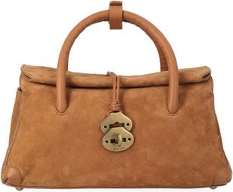Zanellato Femme, Sacs, Brun, Taille: ONE Size Dotta Small Shoulder Bag