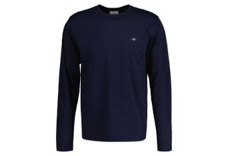 GANT T-Shirt Herren Longsleeve 1er Pack Baumwolle (Packung, 1er Pack)