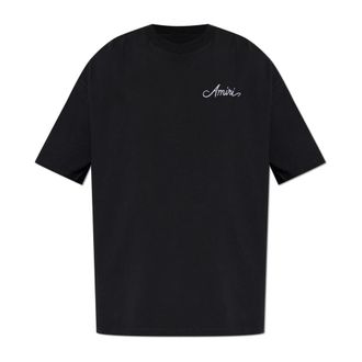 Amiri MA Quad Checkerboard Oversized Tee - - Tops - Herren - Schwarzk - L