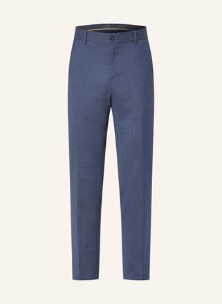 HUGO BOSS Anzughose Genius Slim Fit blau