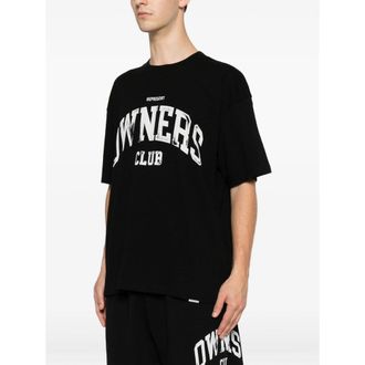 Represent Graphic Logo T-Shirt - Black