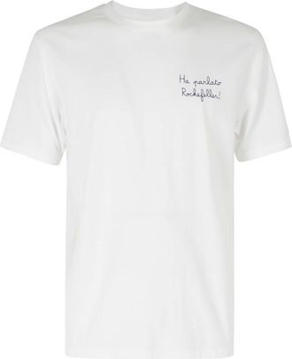 MC2 Saint Barth Homme, Tops, Blanc, Taille: XL T-shirt Portofino