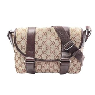Gucci Pre-owned GG Canvas Schultertasche - - Pre-owned - Damen - Braun - ONE SIZE
