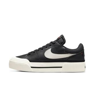 Nike Nike Womens Shoes Court Legacy Lift, Black/Sail-White-Team Orange, DM7590-001, 41 EU (9.5 US)
