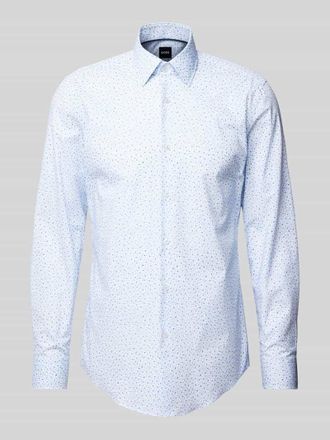 HUGO BOSS Regular Fit Business-Hemd mit Knopfleiste Modell Hank