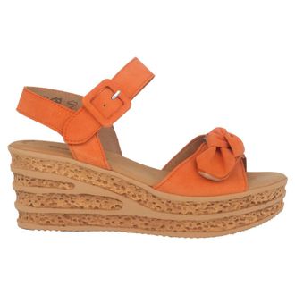 Gabor Keilsandalette - - Shoes - Damen - Orange - 42 EU