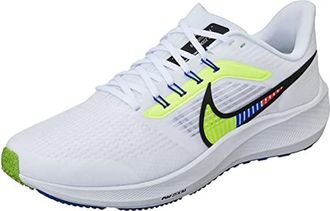 Nike Nike Homme Sneaker Basket, Blanc Noir Summit Blanc Volt, 45 EU