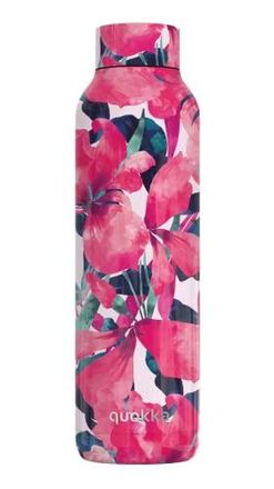 Quokka SOLID PINK BLOOM | BOUTEILLE THERMOS EN ACIER INOXYDABLE 630 ML