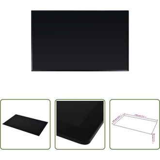 vidaXL Table de jardin - Dessus de table rectangulaire Verre tremp&eacute; 1200 x 650 mm