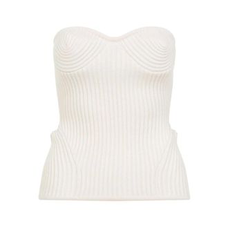 Jean Paul Gaultier Damen, Blusen & Hemden, Wei&szlig;, MGr&ouml;&szlig;e