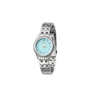 Pierre Cardin Femme, Accessoires, Gris, Taille: ONE Size Montre habill&eacute;e en acier inoxydable avec affichage de la date