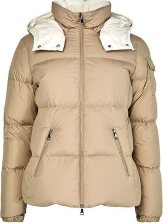 Moncler Femme, Vestes, Beige, Taille: 40 FR K20931A0010154A81 Doudoune Courte