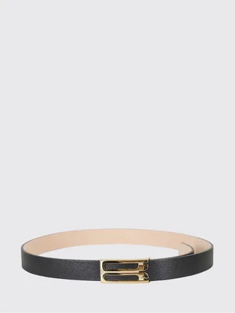 Victoria Beckham Ceinture en cuir de veau grain&eacute;