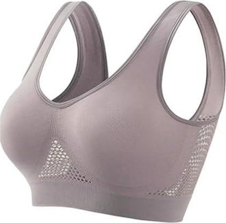 Generic CHJAN - Soutien-gorge grande taille pour femme, style d&eacute;contract&eacute;, pour la course &agrave; pied, le fitness, le yoga, la beaut&eacute;, le sport, sans bords en acie