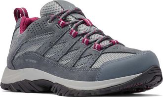 Columbia Crestwood Wanderschuhe für Damen, Blau (Zinc x Dark Fuchsia), 38 EU