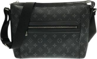 Louis Vuitton Sac bandouli&egrave;re Pre-owned Monogram Eclipse Odeon Messenger - Homme - Pre-owned - Noir - Taille: ONE Size