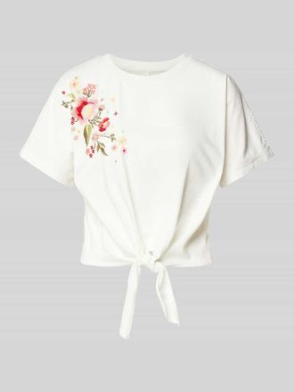 Vero Moda T-Shirt mit Bindedetail Modell FABIAN