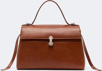 Savette Henkeltasche Symmetry Soft Medium aus Leder